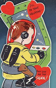50 Free Printable Retro Space Age Valentines - Things Boomers Like