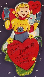 50 Free Printable Retro Space Age Valentines - Things Boomers Like